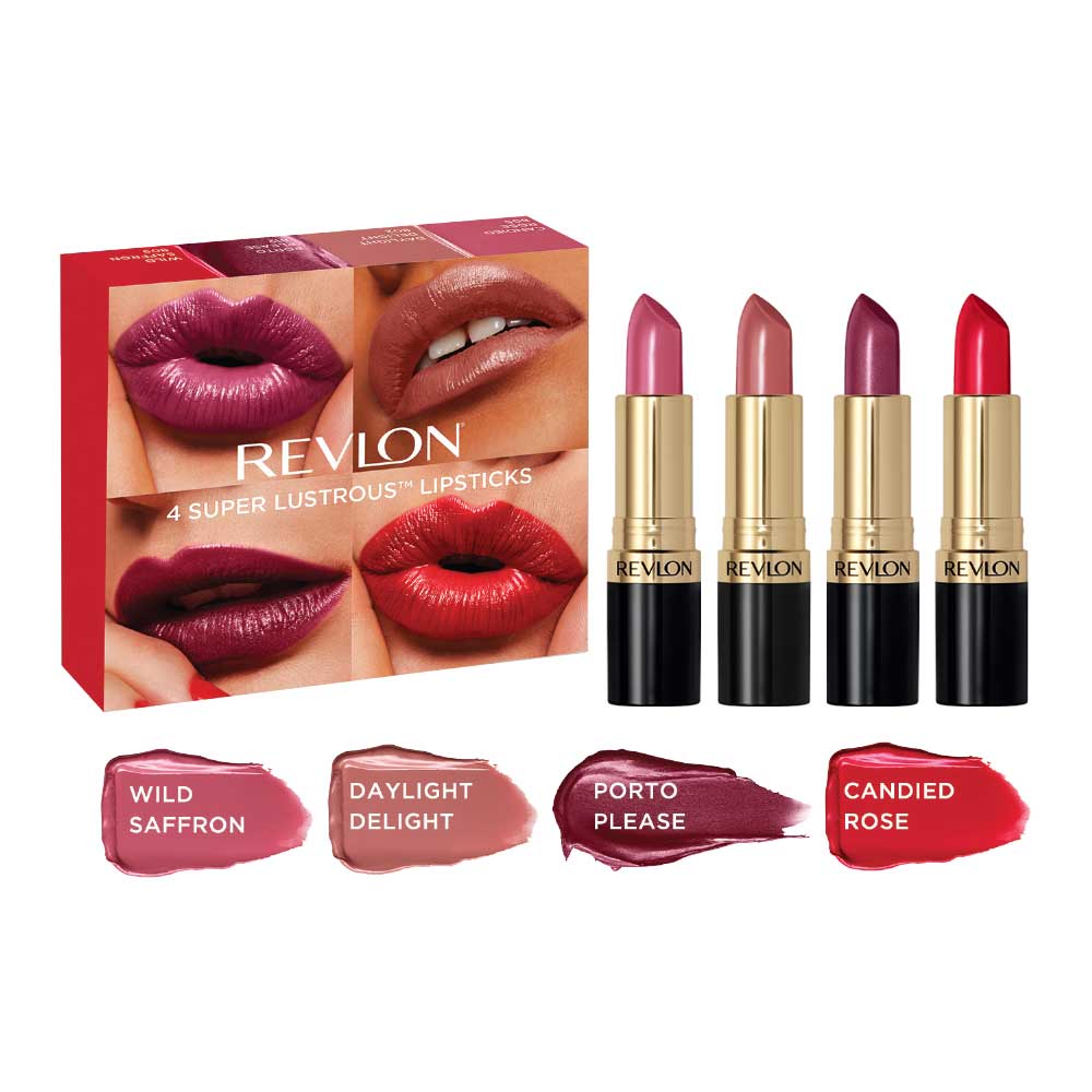 Revlon Superlustrous lipsticks (Set of 4) – Fiji Airways Dutyfree